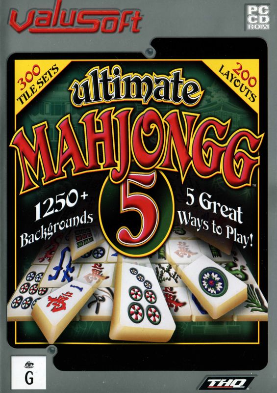 Ultimate Mahjongg 5 cover or packaging material - MobyGames
