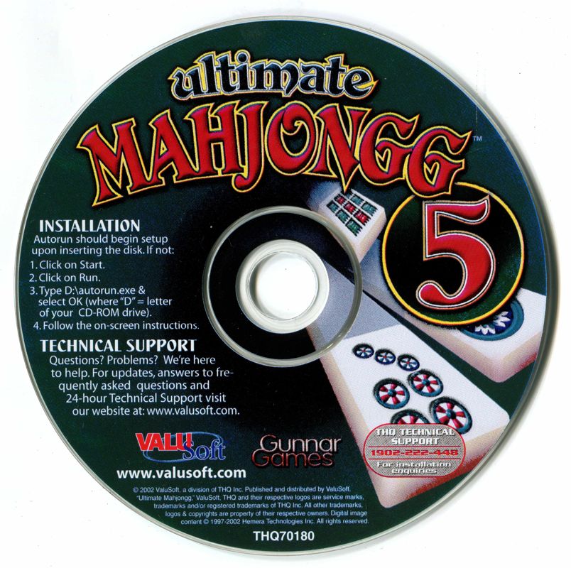 Ultimate Mahjongg 5 cover or packaging material - MobyGames