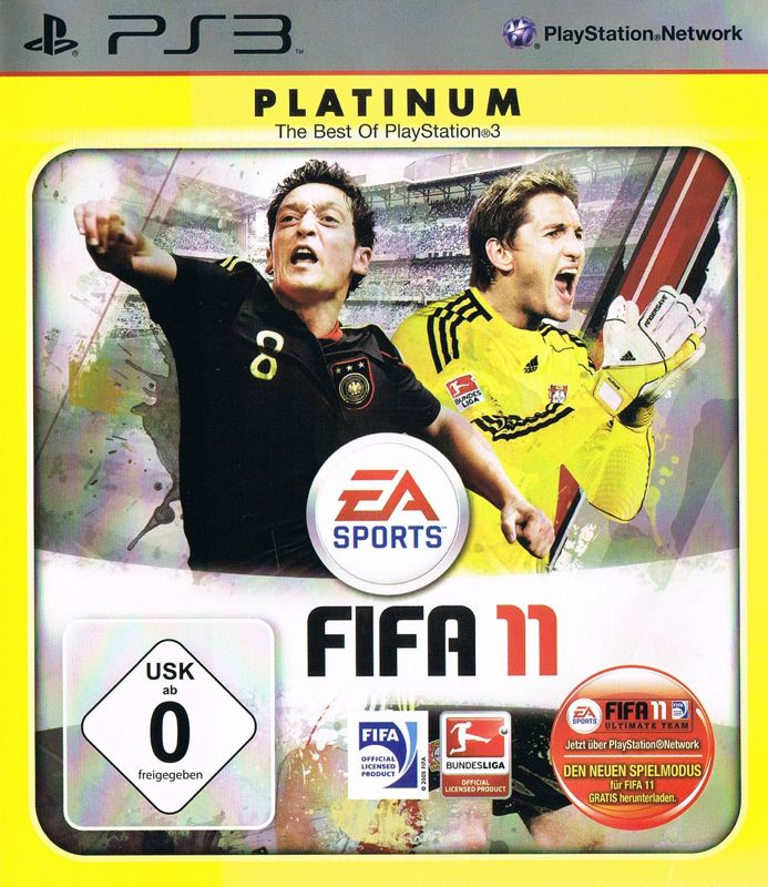 FIFA Soccer 11 cover or packaging material - MobyGames