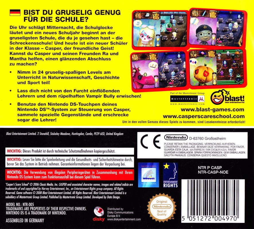 Casper's Scare School: Classroom Capers cover or packaging material ...