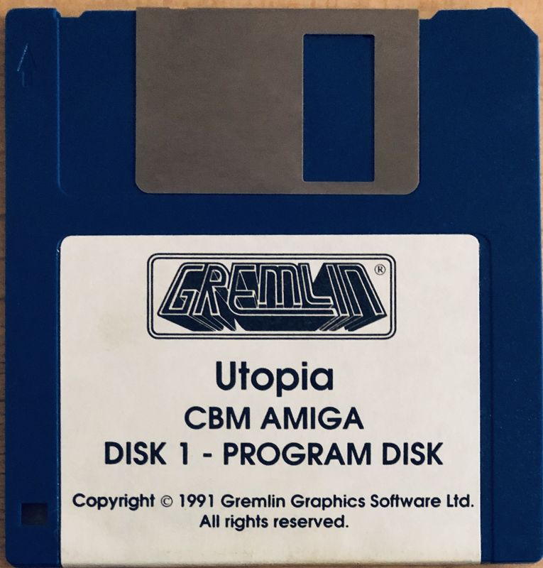 Utopia: The Creation of a Nation cover or packaging material - MobyGames