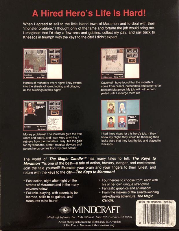 The Keys to Maramon cover or packaging material - MobyGames