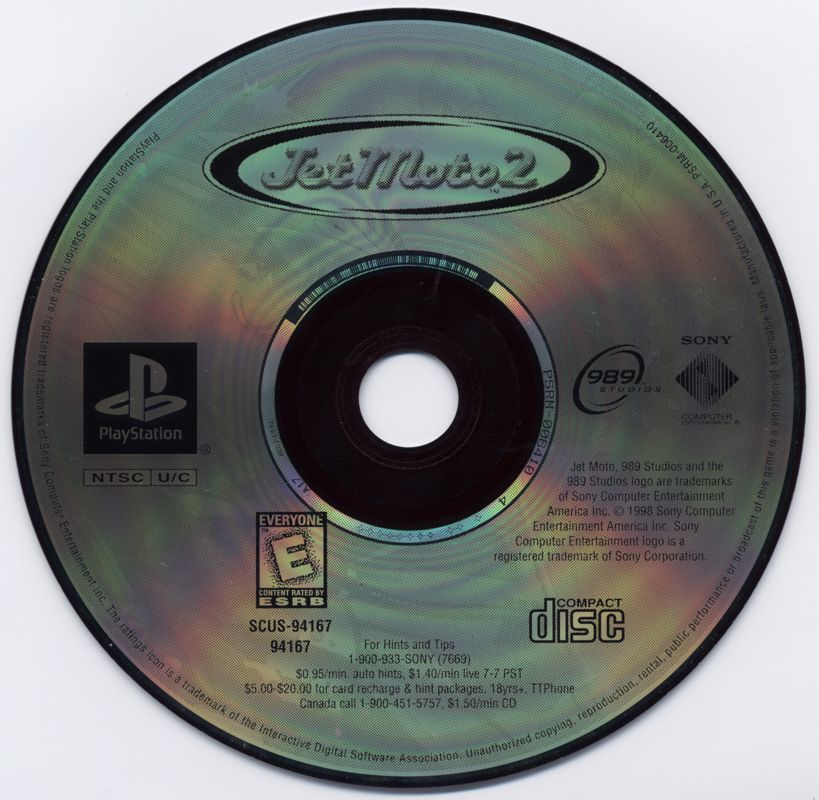 Jet Moto 2 cover or packaging material - MobyGames