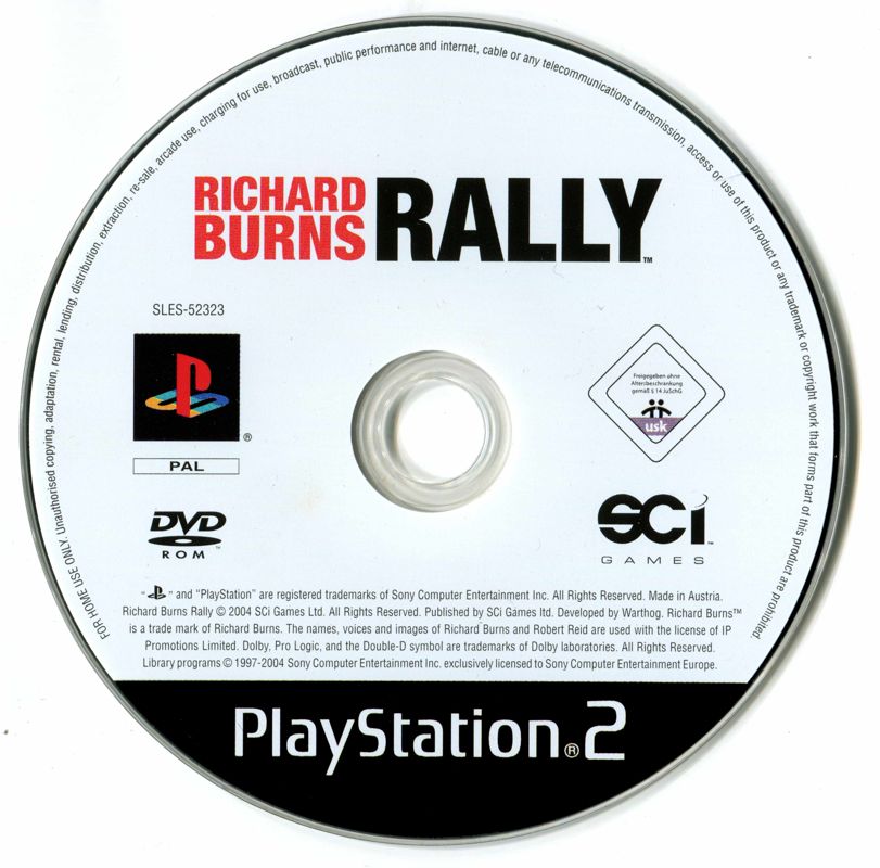 Richard Burns Rally cover or packaging material - MobyGames