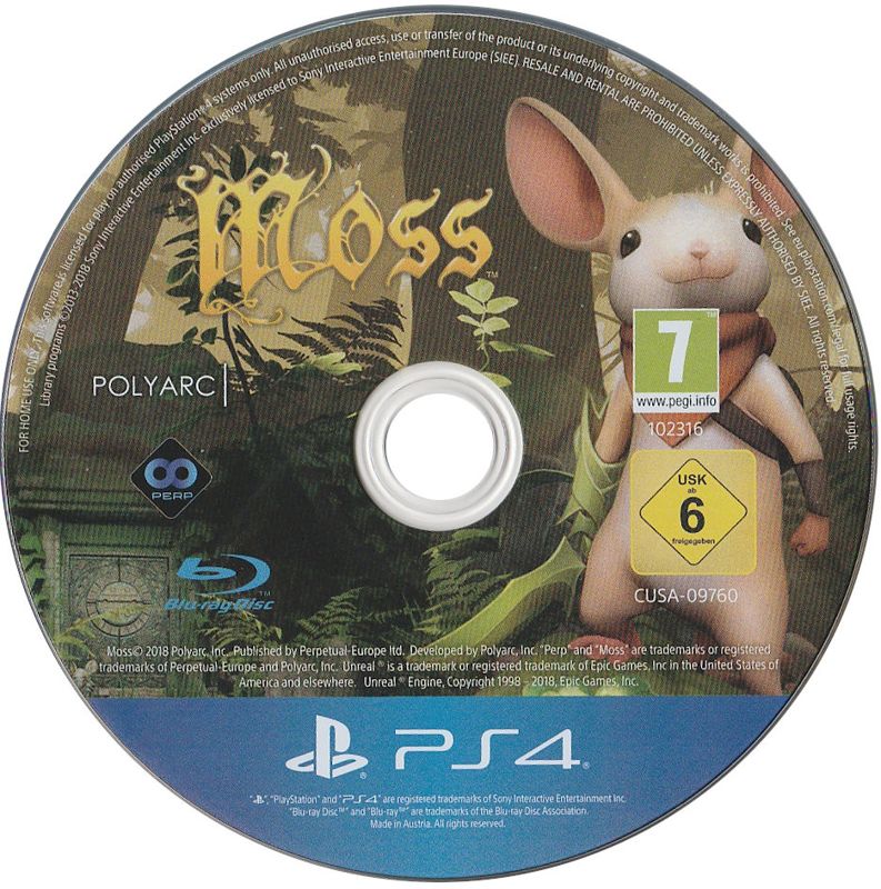 Moss cover or packaging material - MobyGames