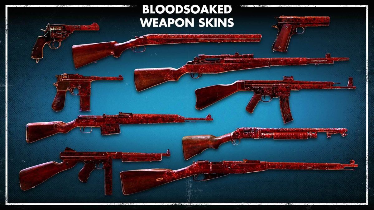 Zombie Army 4: Dead War - Bloodsoaked Weapon Skins (2020) - MobyGames