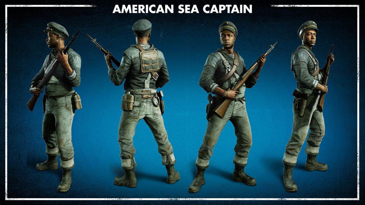 Zombie Army 4: Dead War - American Sea Captain (2020) - MobyGames