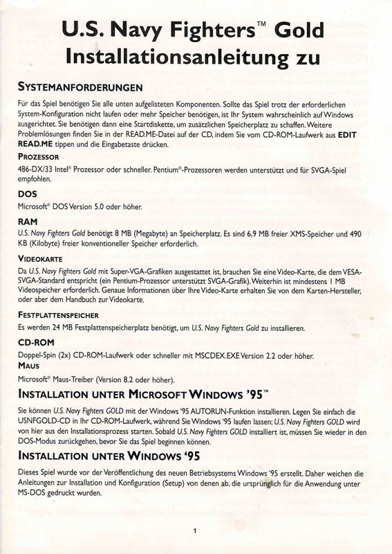 U.S. Navy Fighters: Gold cover or packaging material - MobyGames