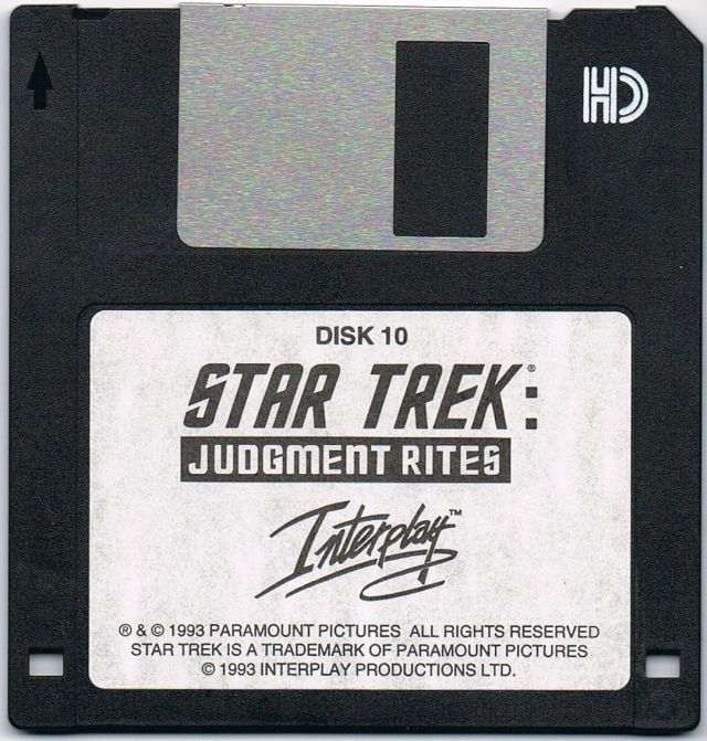 Star Trek: Judgment Rites cover or packaging material - MobyGames
