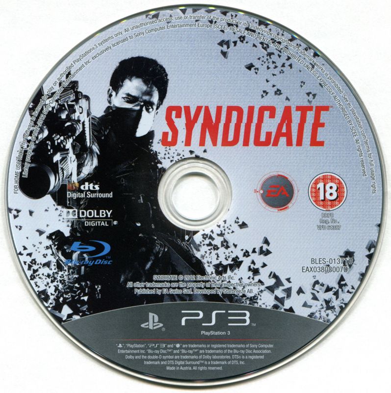 Syndicate cover or packaging material - MobyGames