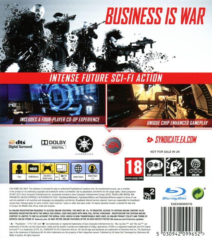 Syndicate cover or packaging material - MobyGames