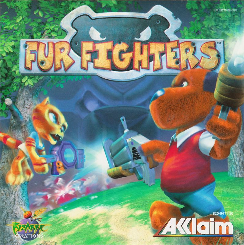 Fur Fighters cover or packaging material - MobyGames