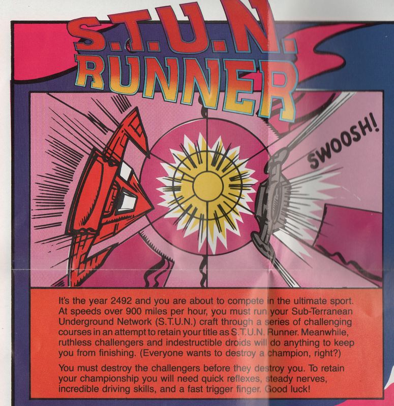 S.T.U.N. Runner cover or packaging material - MobyGames
