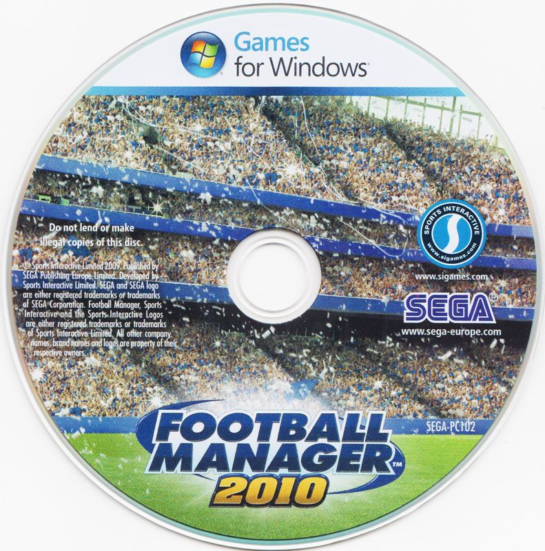 Football Manager 2010 cover or packaging material - MobyGames