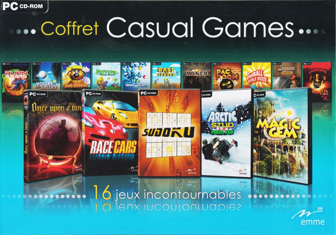 Coffret Casual Games cover or packaging material - MobyGames