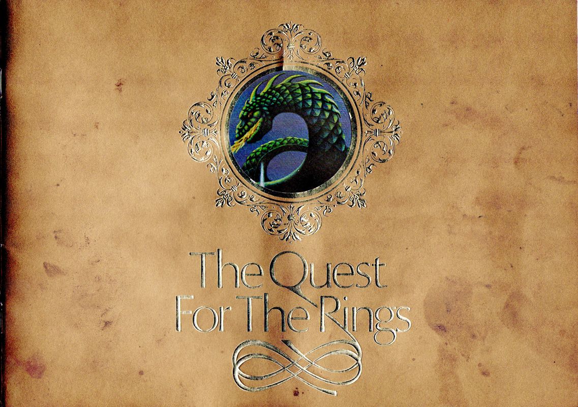 The Quest for the Rings cover or packaging material - MobyGames
