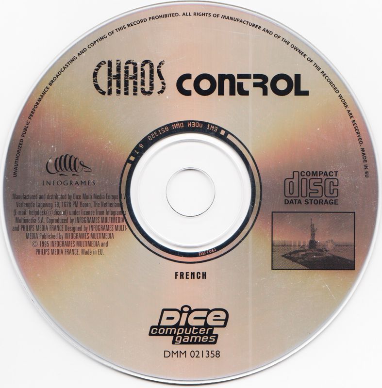 Chaos Control cover or packaging material - MobyGames