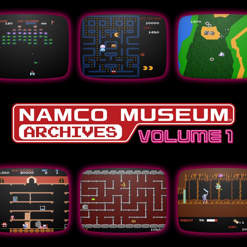Namco Museum Archives Vol. 1 cover or packaging material - MobyGames