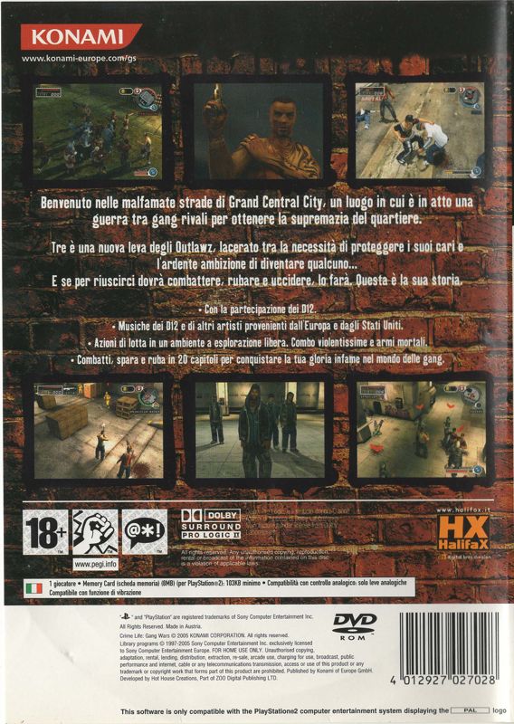 Crime Life: Gang Wars cover or packaging material - MobyGames