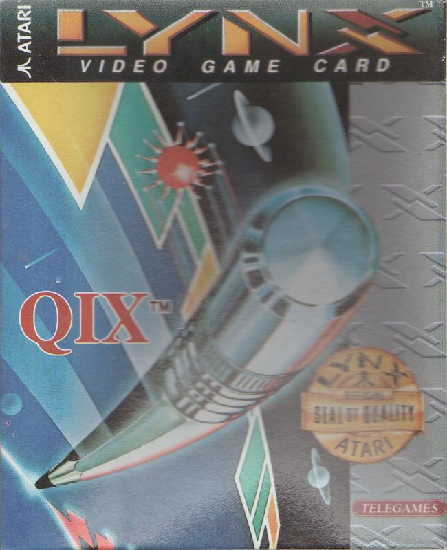 QIX cover or packaging material - MobyGames