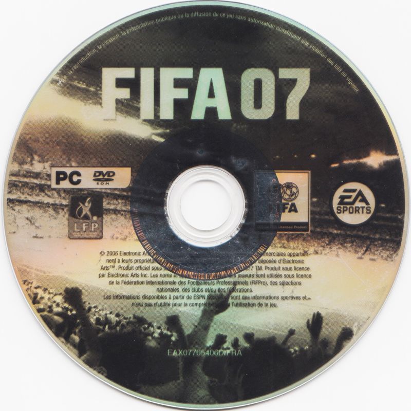 FIFA Soccer 07 cover or packaging material - MobyGames