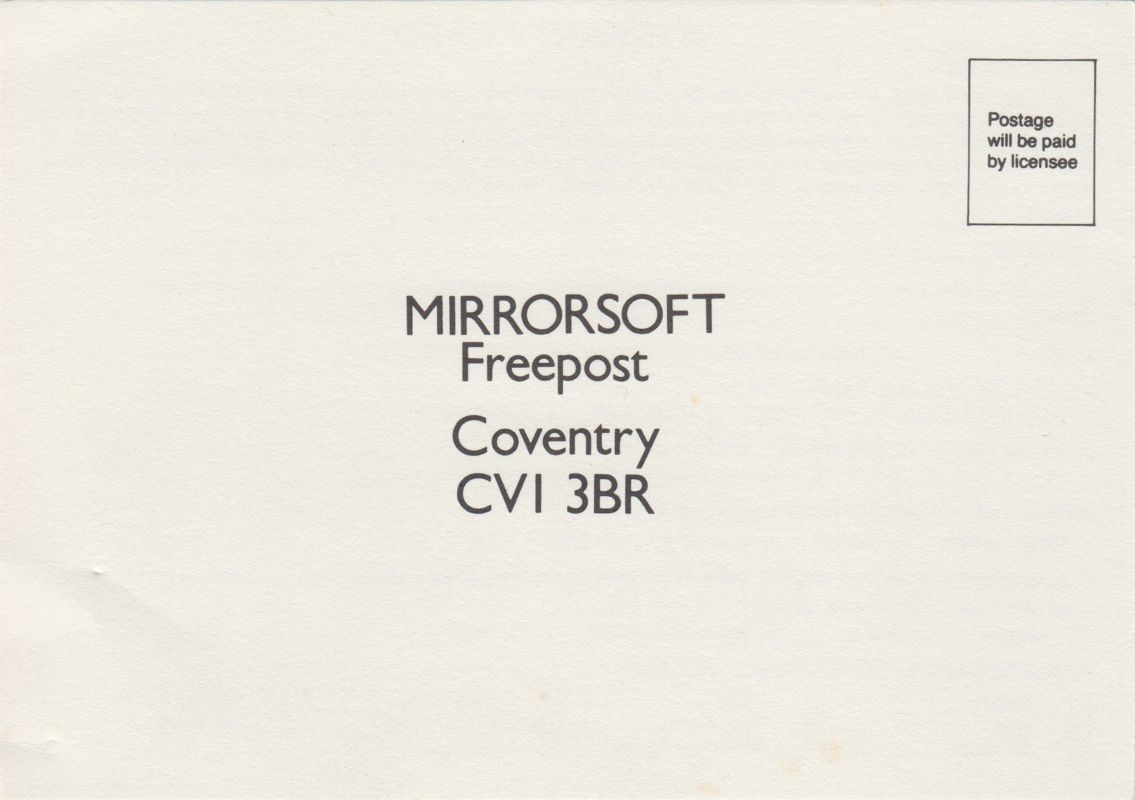 Final Frontier cover or packaging material - MobyGames