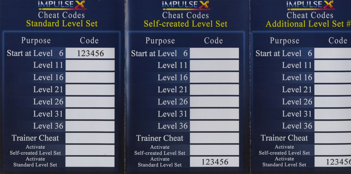 Impulse X cover or packaging material - MobyGames