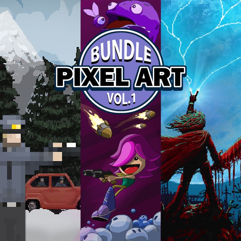 Pixel Art Bundle Vol. 1 cover or packaging material - MobyGames