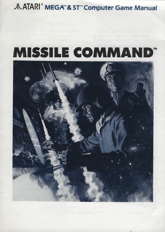 Missile Command cover or packaging material - MobyGames