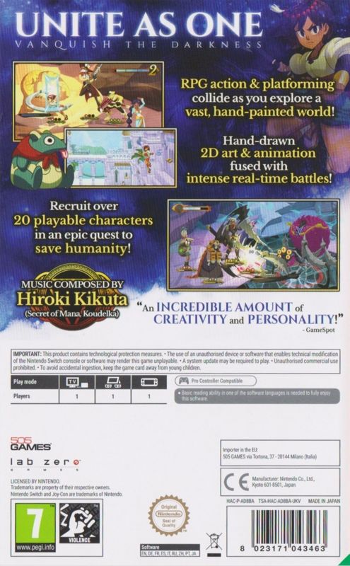 Indivisible cover or packaging material - MobyGames