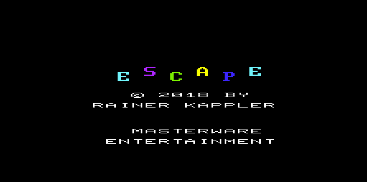 Escape (2018) - MobyGames