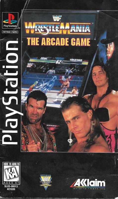 WWF WrestleMania cover or packaging material - MobyGames