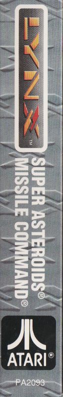 Super Asteroids and Missile Command cover or packaging material - MobyGames