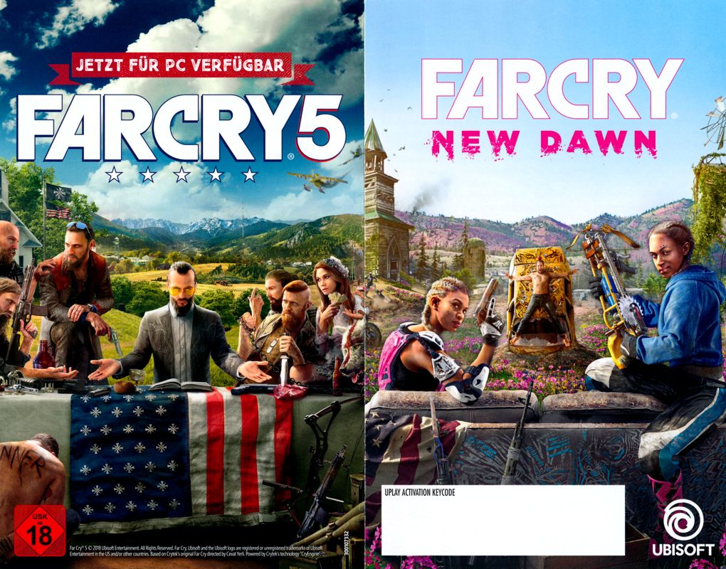 Far Cry: New Dawn cover or packaging material - MobyGames