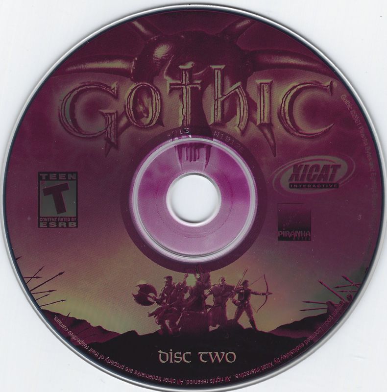 Gothic cover or packaging material - MobyGames