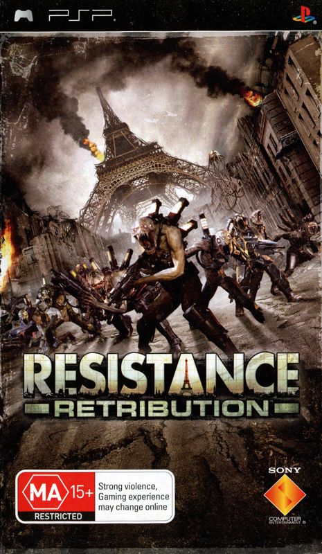 Resistance: Retribution cover or packaging material - MobyGames