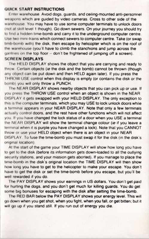 Saboteur cover or packaging material - MobyGames