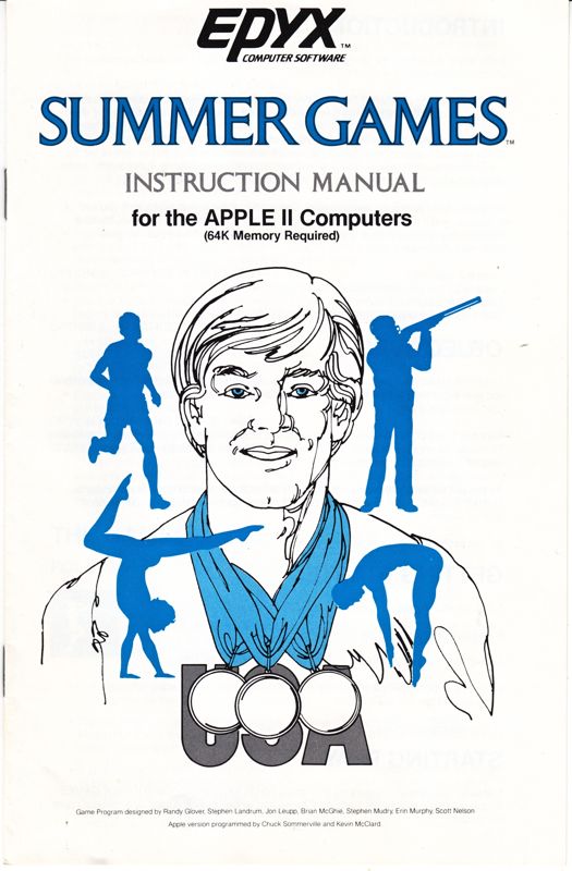 Summer Games cover or packaging material - MobyGames