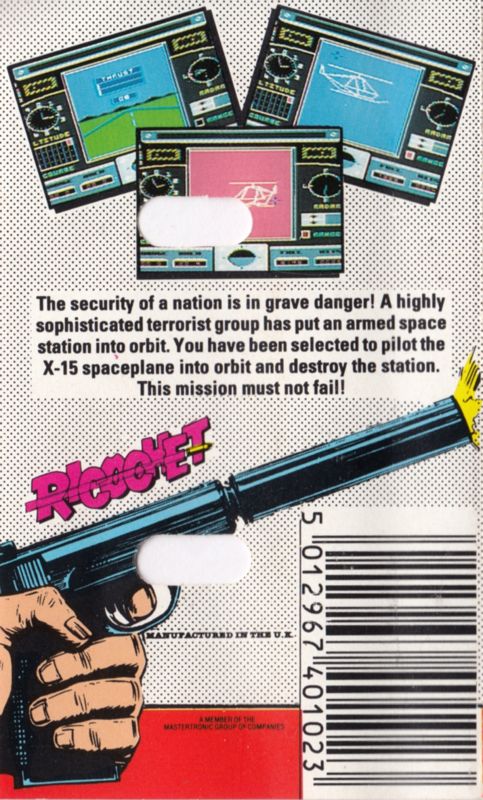 X-15 Alpha Mission cover or packaging material - MobyGames