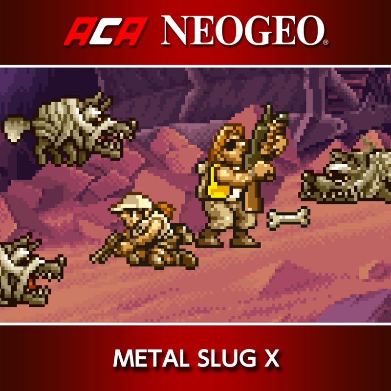 Metal Slug X cover or packaging material - MobyGames