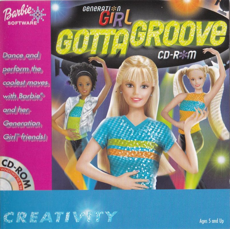 Barbie Generation Girl Gotta Groove CD-ROM cover or packaging material ...