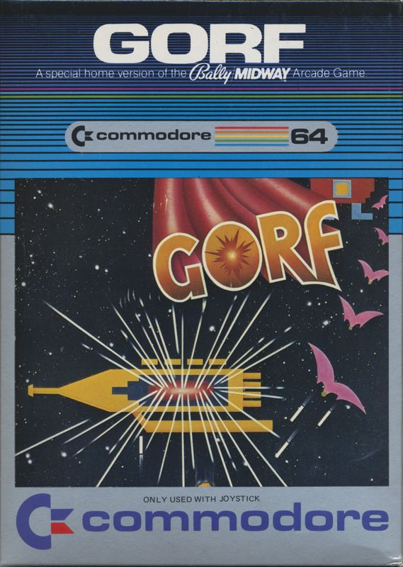Gorf cover or packaging material - MobyGames