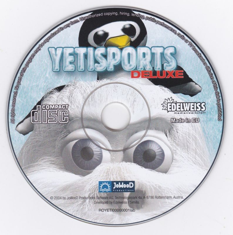Yetisports Deluxe cover or packaging material - MobyGames