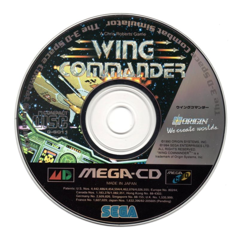 Wing Commander cover or packaging material - MobyGames