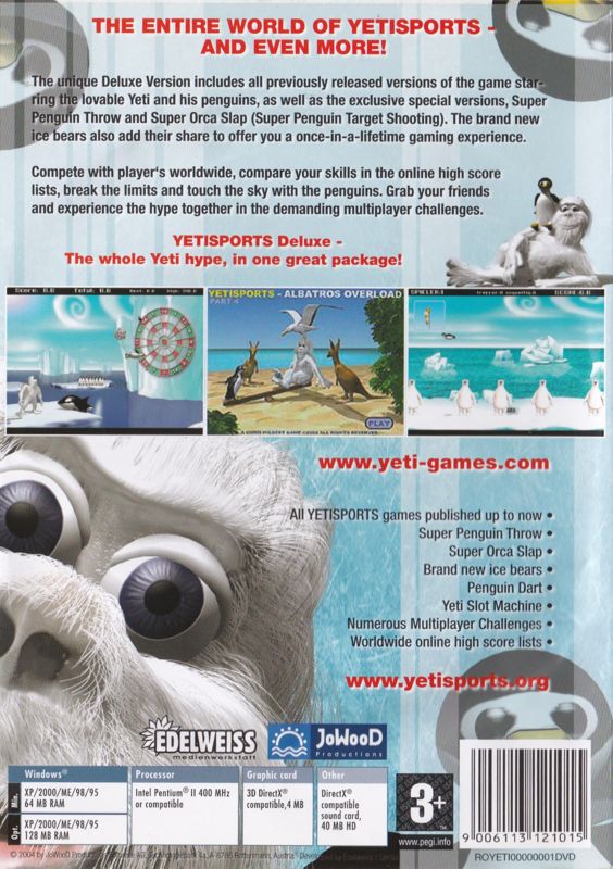 Yetisports Deluxe cover or packaging material - MobyGames