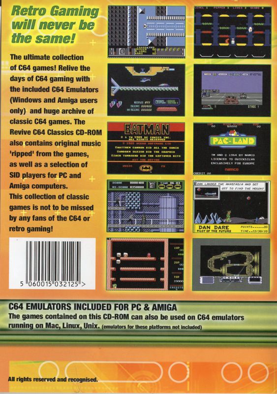 C64 Classics cover or packaging material - MobyGames