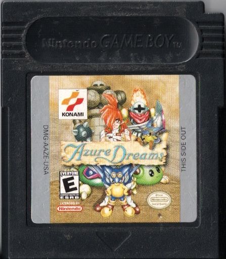 Azure Dreams cover or packaging material - MobyGames