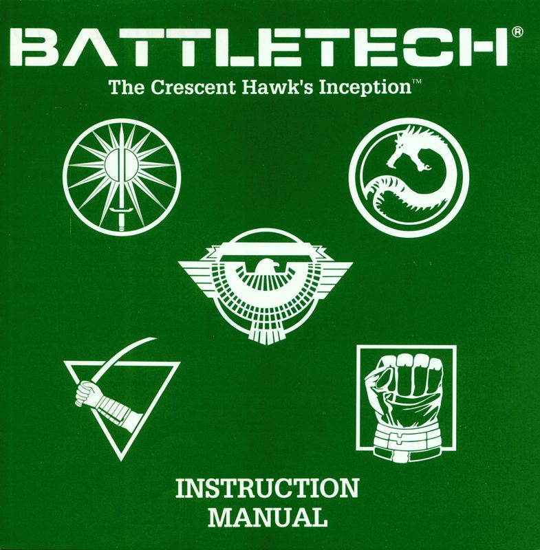 BattleTech: The Crescent Hawk's Inception cover or packaging material ...
