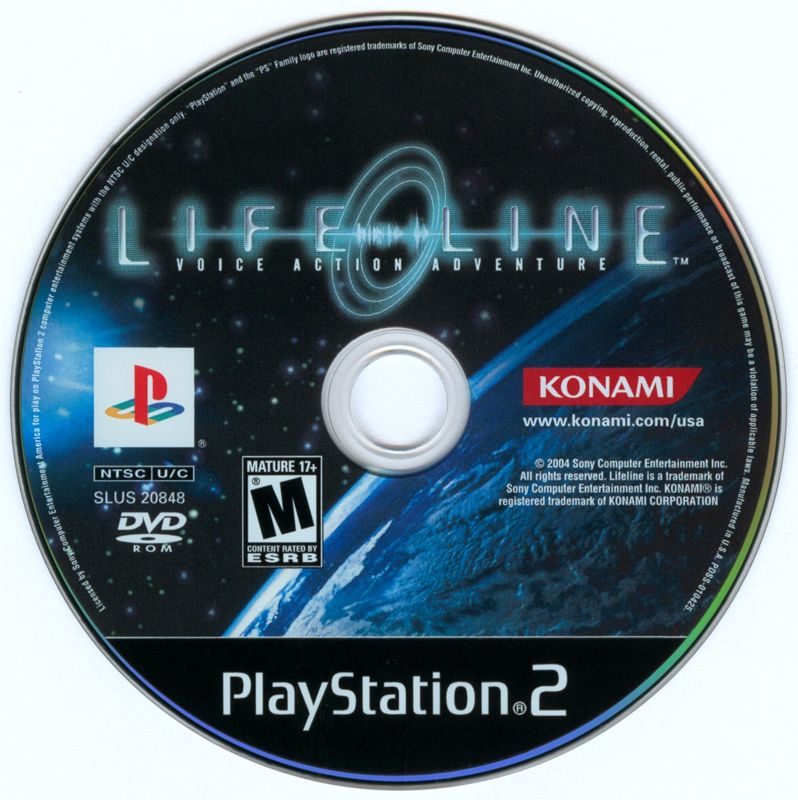 Lifeline cover or packaging material - MobyGames