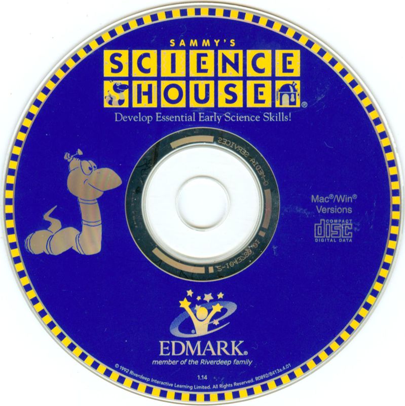 Sammy's Science House cover or packaging material - MobyGames